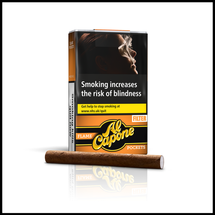 Al Capone Pockets Flame Cigars (Pack of 10) - 1865 Cigars