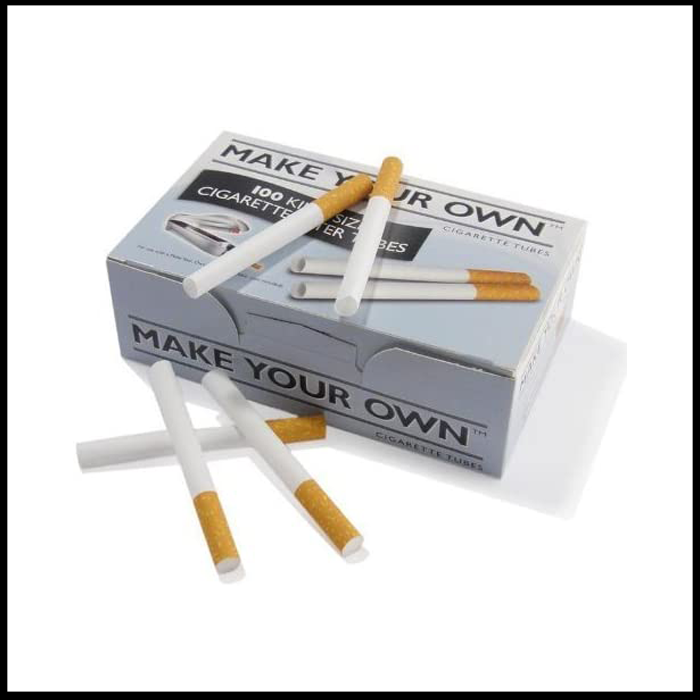 Make Your Own Empty Cigarette Tubes (100 per pack) - 1865 Cigars