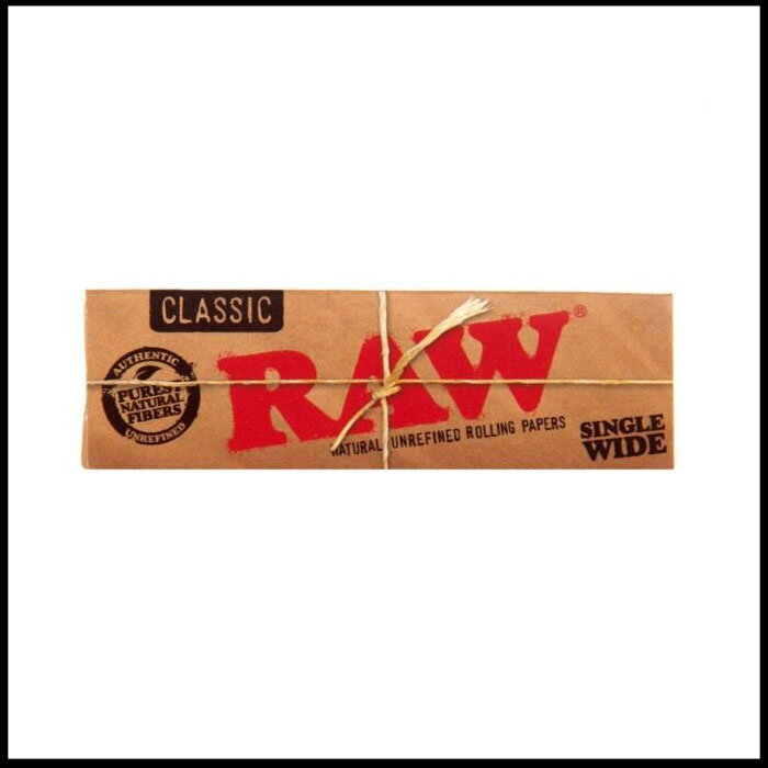 RAW Classic Single Wide Rolling Papers - 1865 Cigars