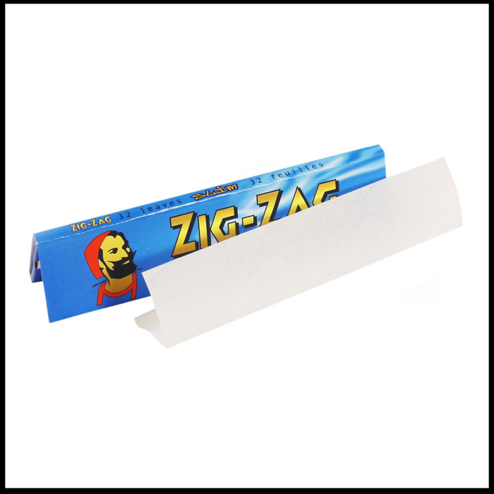 Zig Zag King Size Blue Slim Rolling Papers - 1865 Cigars